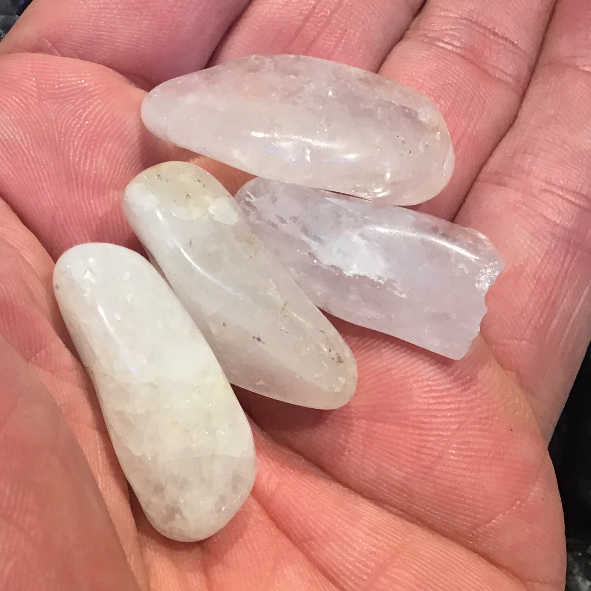 Tumbled Milky Quartz